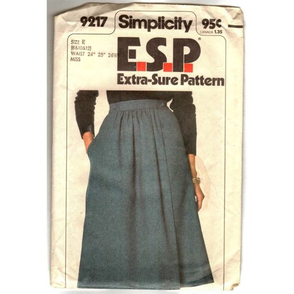 Simplicity | Other | 979 Simplicity 9217 Wraparound Skirt 8112 | Poshmark
